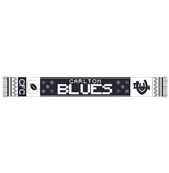 Carlton Blues Mens Adults Winter Wonderland Ugly Scarf