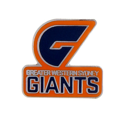 Greater Western Sydney GWS Giants Logo Metal Pin Badge