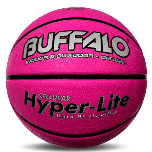 Buffalo Sports Hyper-Lite Cellular Rubber Basketball Neon