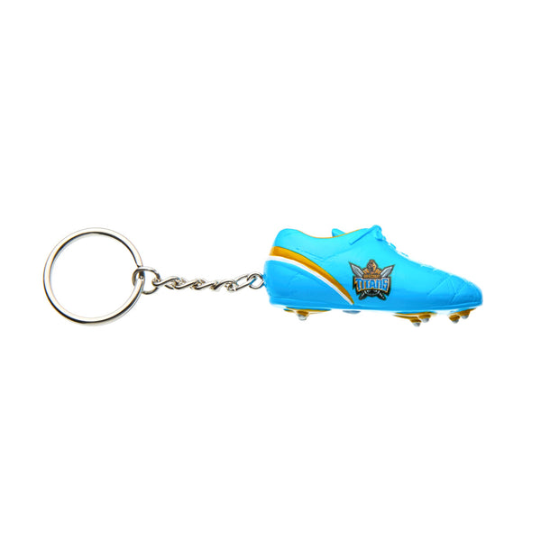 Gold Coast Titans NRL Boot Keyring